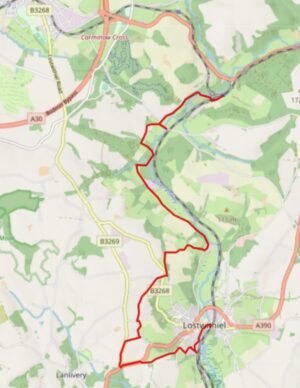 Train and Walk - Bodmin Parkway to Lostwithiel - Paul Michael's Walking ...